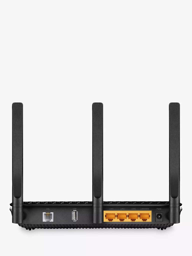 TP-LINK ARCHER VR600 AC1600 Wireless Gigabit VDSL/ADSL Modem Router ...