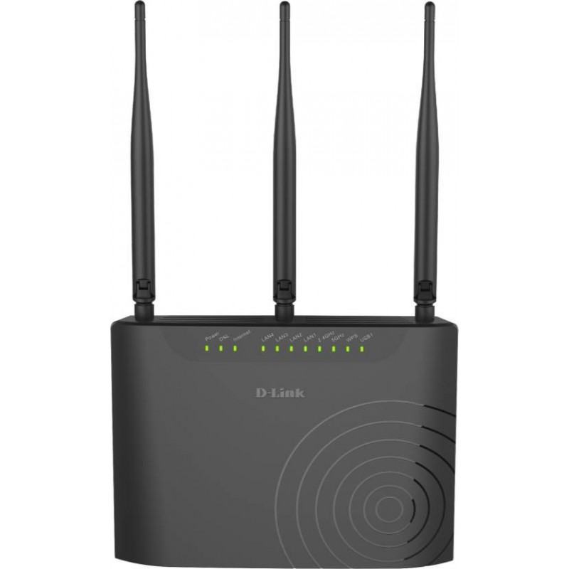 D-LINK DSL-224 Wireless N300 VDSL2/ADSL2+ Modem Router - الو شبکه